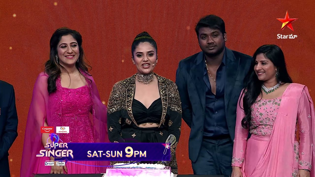 Super Singer | Mesmerising songs tho celebration round lo adaragottina ...