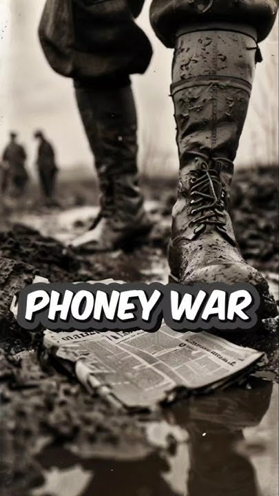Phoney War or Sitzkrieg or Sit Down War/ World War II #shorts #ww2 # ...