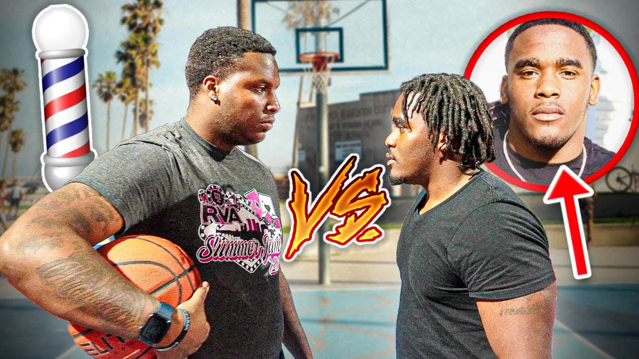 LOSER CUTS THEIR HAIR! 1V1 VS D1 PROSPECT (IT GOT INTENSE) - YouTube