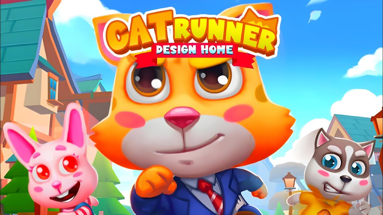 Cat Runner : Decorate Home Walkthrough Gameplay Video - YouTube