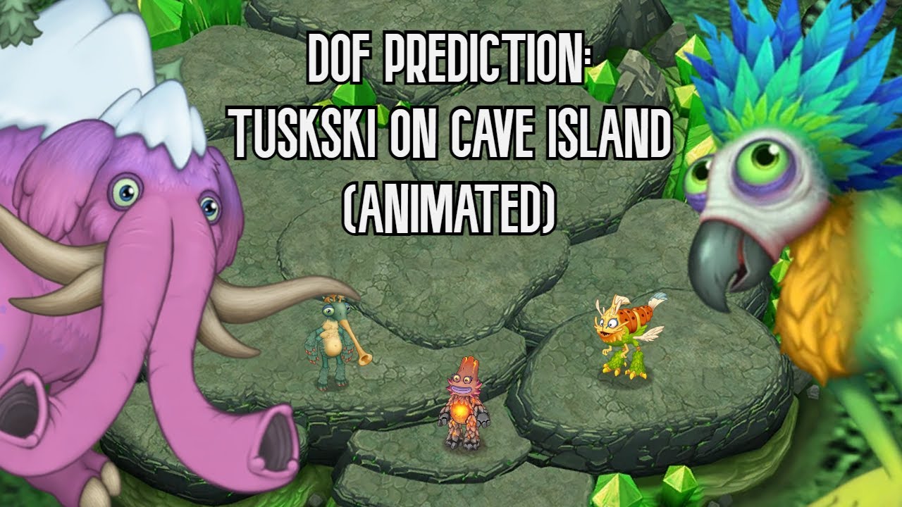 DOF Prediction: Tuskski On Cave Island (ANIMATED) - YouTube