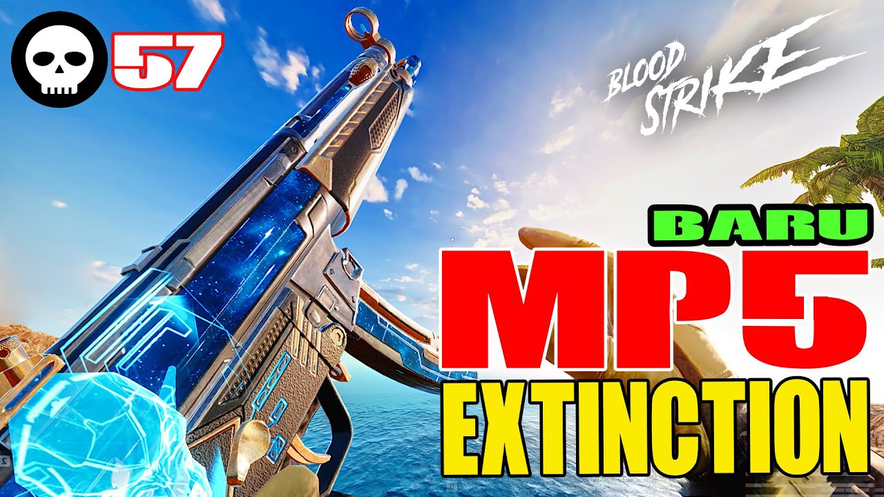 SENJATA iNi SUDAH PUNAH! LEGENDARY MP5 EXTiNCTiON 😂 Blood Strike ...