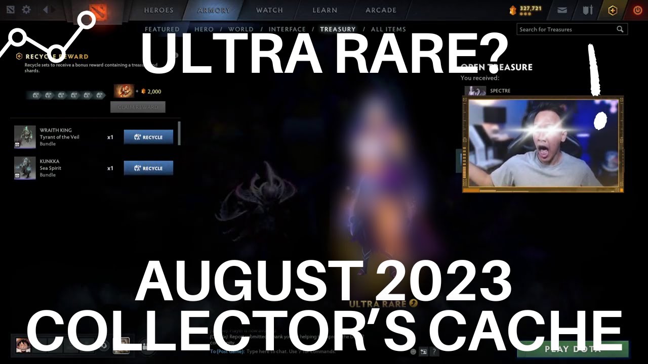 GACHA OPENING "ULTRA RARE" AUGUST 2023 COLLECTOR'S CACHE TREASURE ...