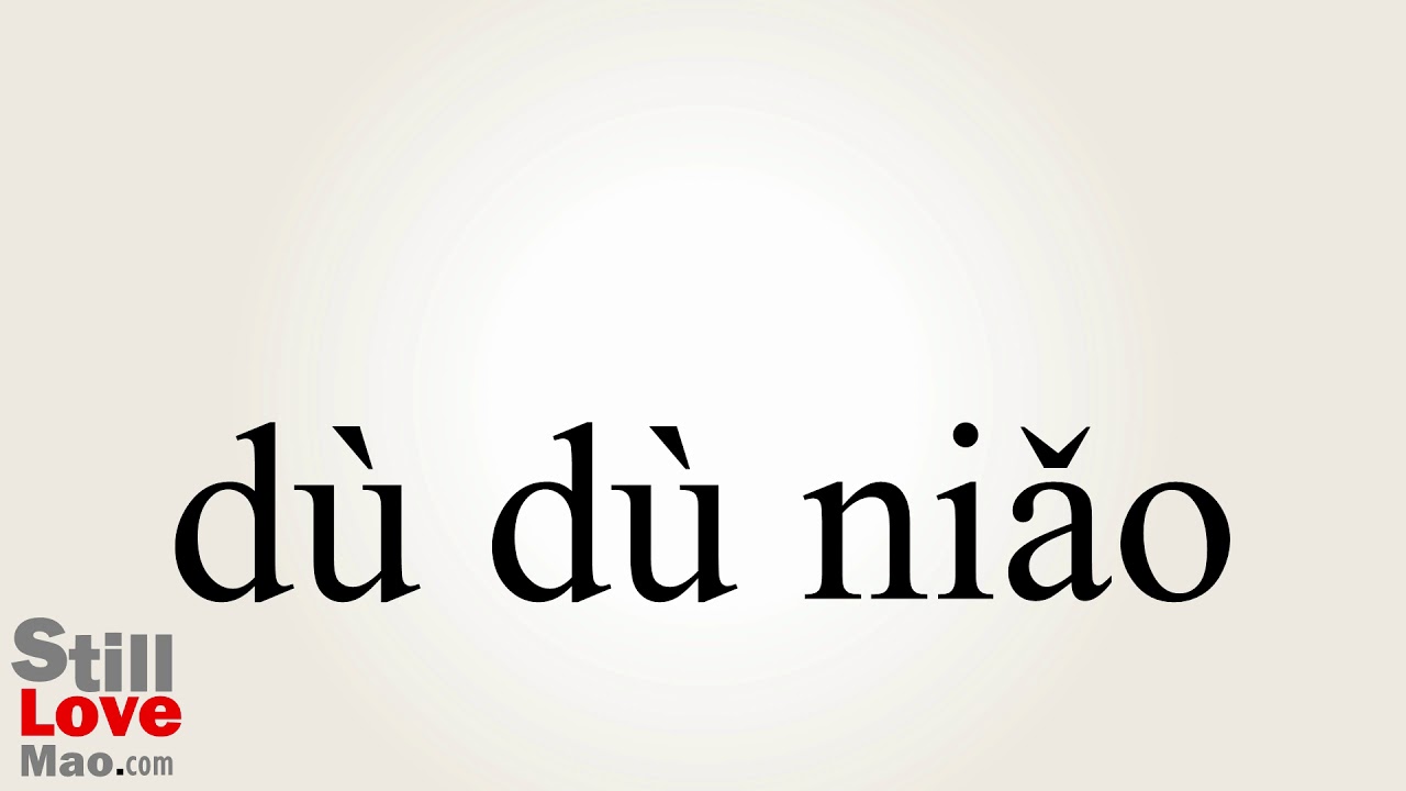 How to Say Dodo in Chinese - YouTube