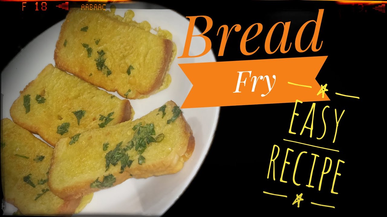 Bread Fry/Easy Snack/Crispy Bread Gram flour fry/Bread Besan Toast# ...