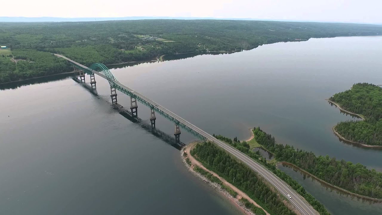 Seal Island Bridge, Nova Scotia - YouTube