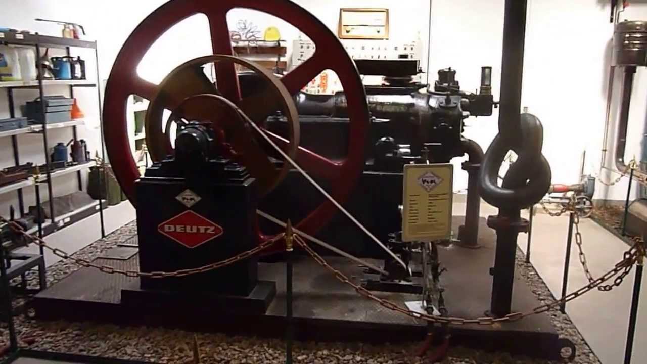 Motorenhalle Hiddenhausen , Stationärmotor , Standmotor , Gasmotor ...