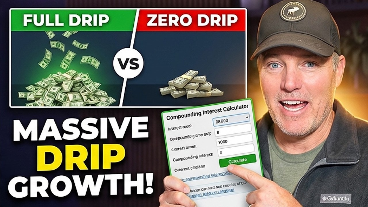 SOXY Dividend Reinvestment: Full DRIP vs Half DRIP vs Zero DRIP - YouTube