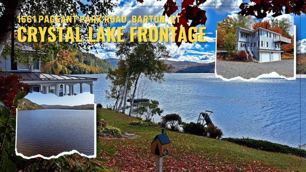 Lakefront Living on Crystal Lake Pt. 2 - 1662 Pageant Park Road, Barton ...