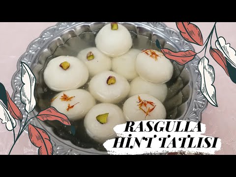 Rasgulla Hint Tatlısı | Rasgulla Nasıl Yapılır |Hint Mutfağı Rasgulla #rasgulla#hinttatlısı#chefesra