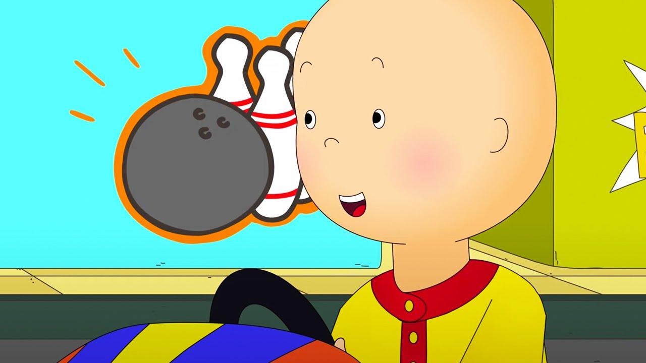 Caillou at the Arcade | Caillou Cartoon - YouTube