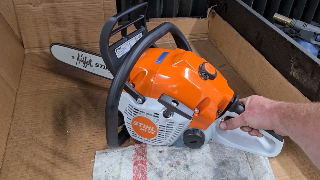 STIHL MS162 - YouTube