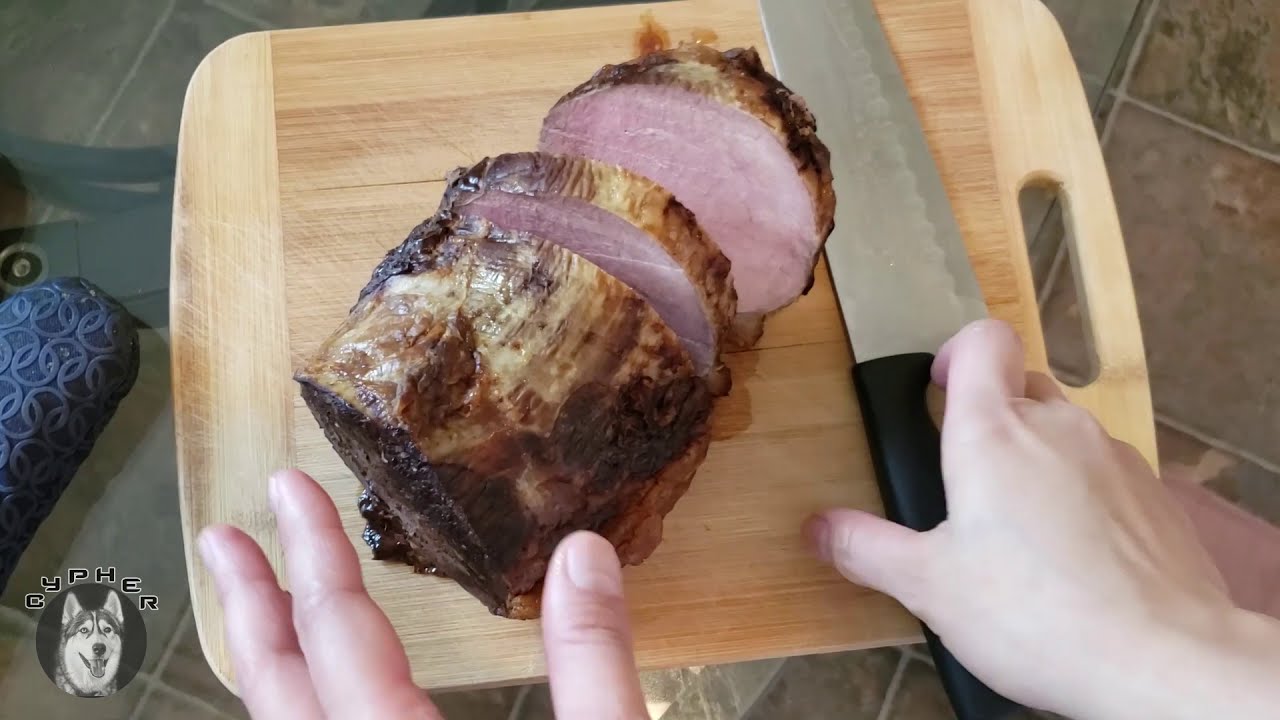 Husky tried Beef steak - Alusky - YouTube