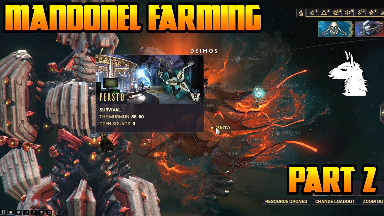 Let's Play Warframe - Mandonel Farming - Part 2: Stock and Receiver ...