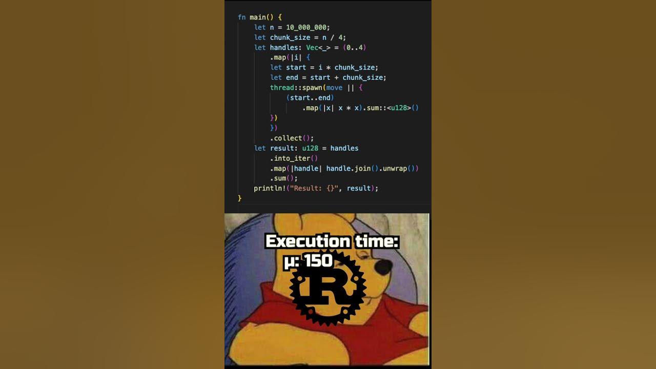 Rust vs Python Parellel programming #rustlang #rustprogramming #coding #python - YouTube