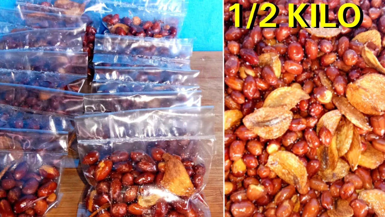 ILAN ANG MAGAGAWA SA 1/2 KILO NG MANI | COMPLETE WITH COSTING| PANG ...