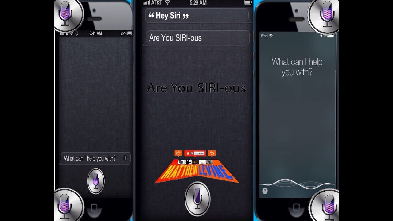 Are You SIRI-ous - YouTube