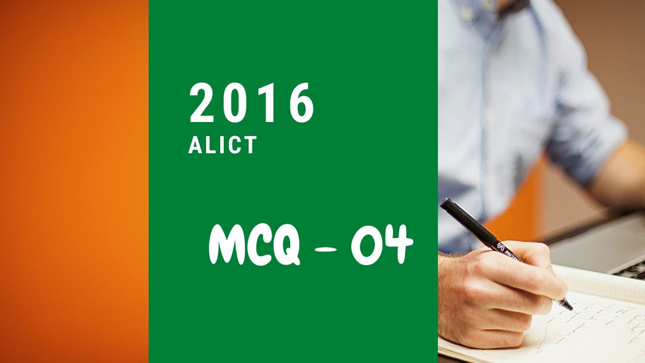 AL ICT MCQ 2016 04 - YouTube