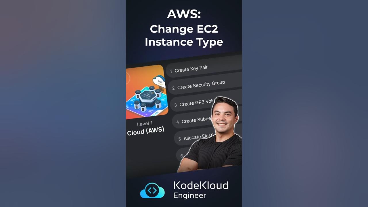 AWS: Change EC2 Instance Type | AWS Series #7 - YouTube