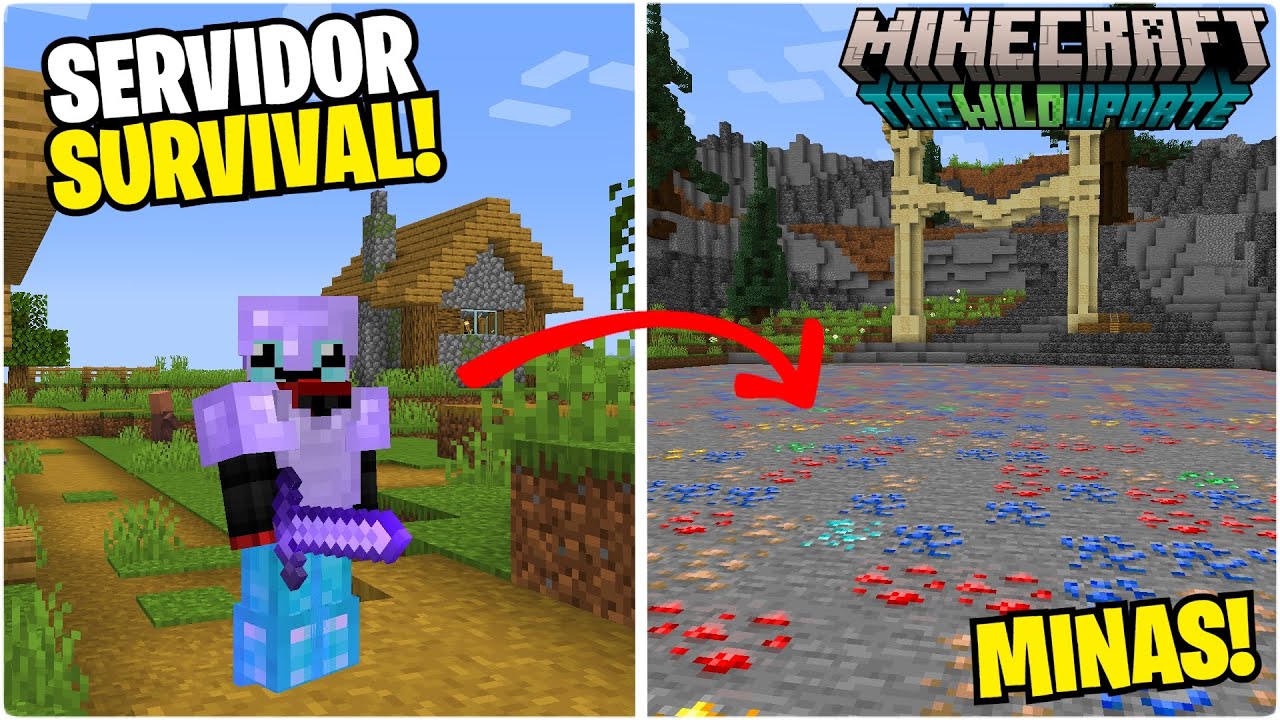 🔔 Servidor SURVIVAL para Minecraft Bedrock/Java 1.19 | NewHaven ...
