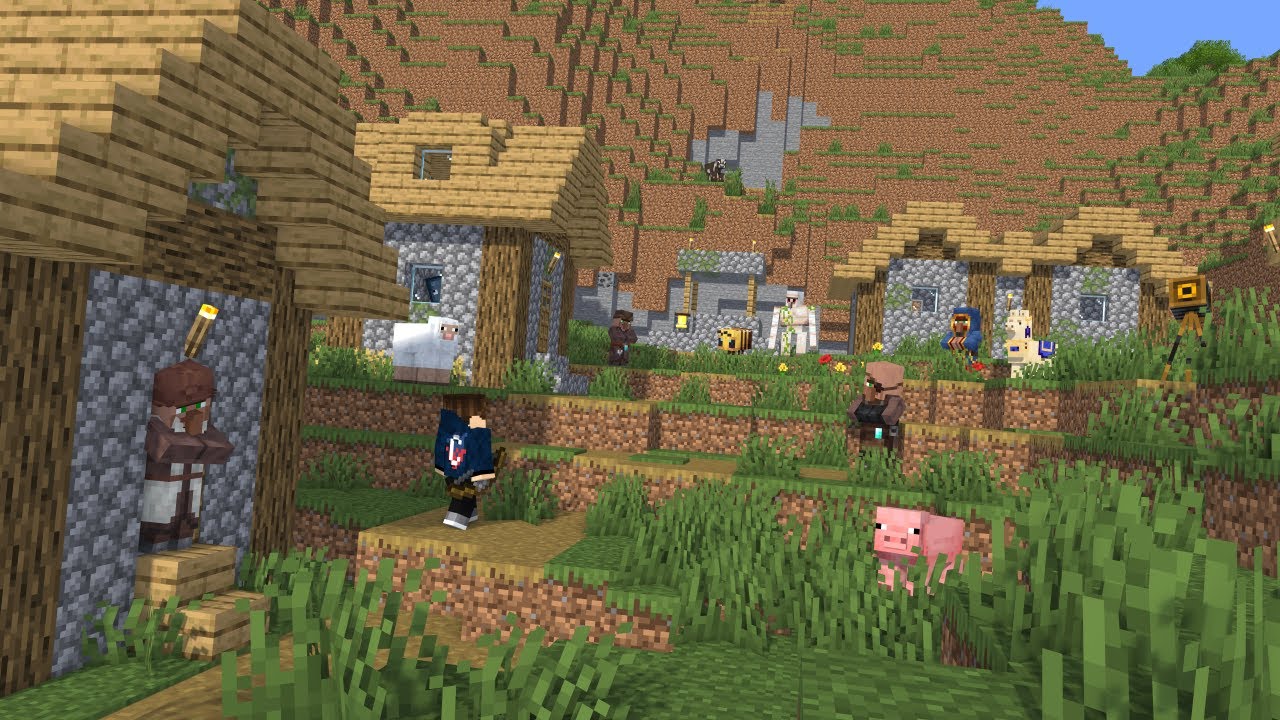 Просто продолжаем выживать со зрителями в майнкрафт пе (bedrock) 1.21.2 ...