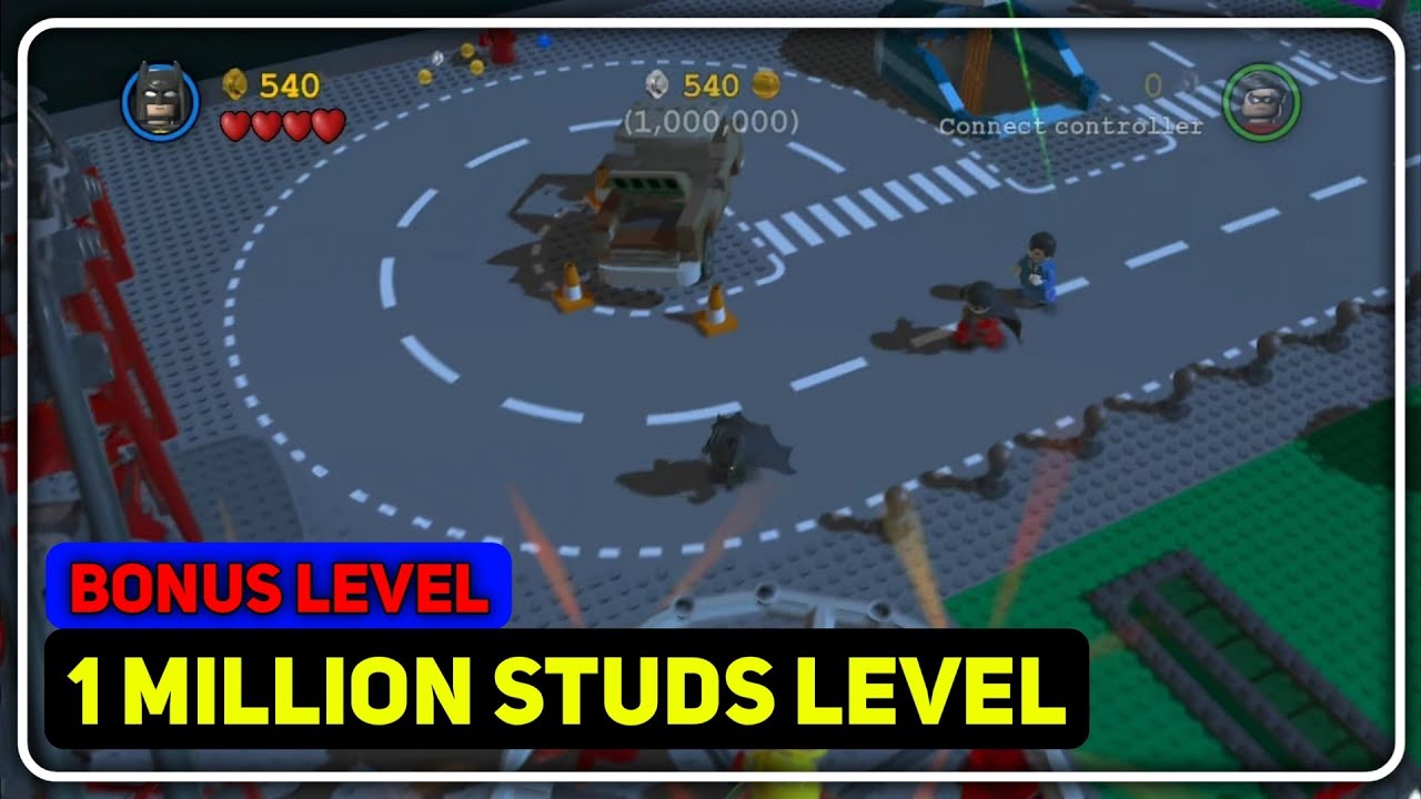 LEGO Batman 2: DC Super Heroes - Bonus Level (1 Million Studs) - YouTube