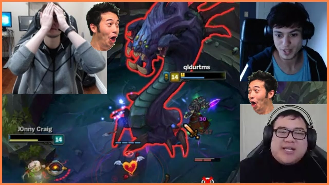 Sick Baron Plays Ft. TSM Bjergsen LL Stylish Scarra | Dyrus' Super Dunk ...