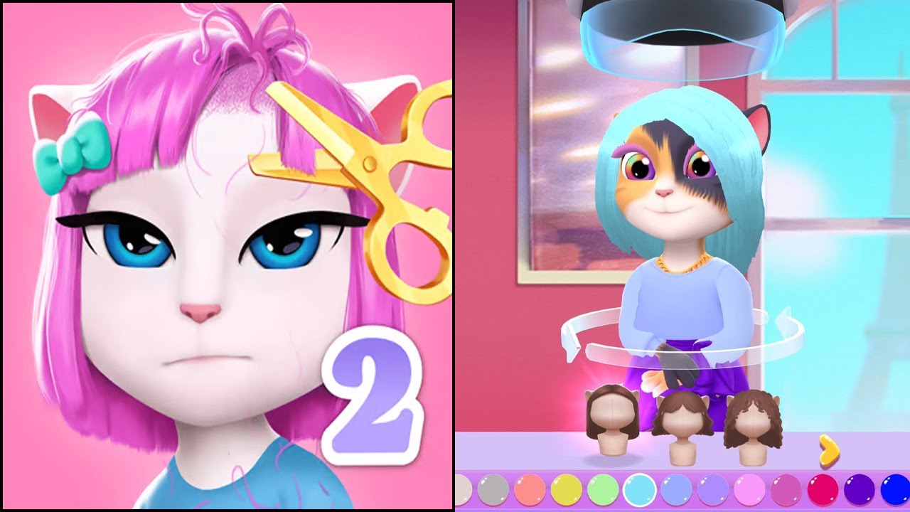 My Talking Angela 2+ Mobile Game for iOS (Apple Arcade): Gameplay ...