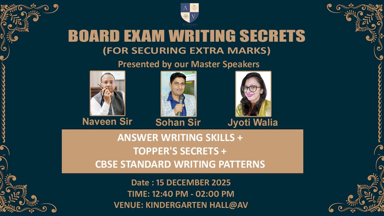 Board Exam Writing Secrets - YouTube