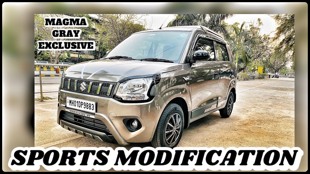 Wagon R Magma Gray Exclusive Modification|MAGMA GRAY EDITION|GO FAR ...