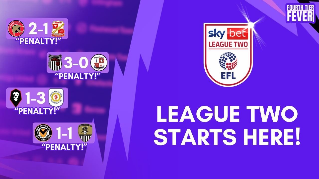 League Two Football is BACK with a BANG! - YouTube
