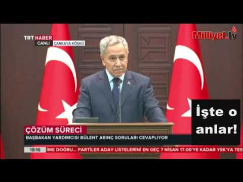 Bülent Arınç - Melih Gökçek Kavgası Paralelcisin - Paralelcilere Ankarayı Sattın