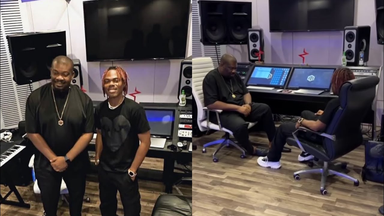 Moment Ckay Played His Album “Sad Romance” For Don Jazzy - YouTube