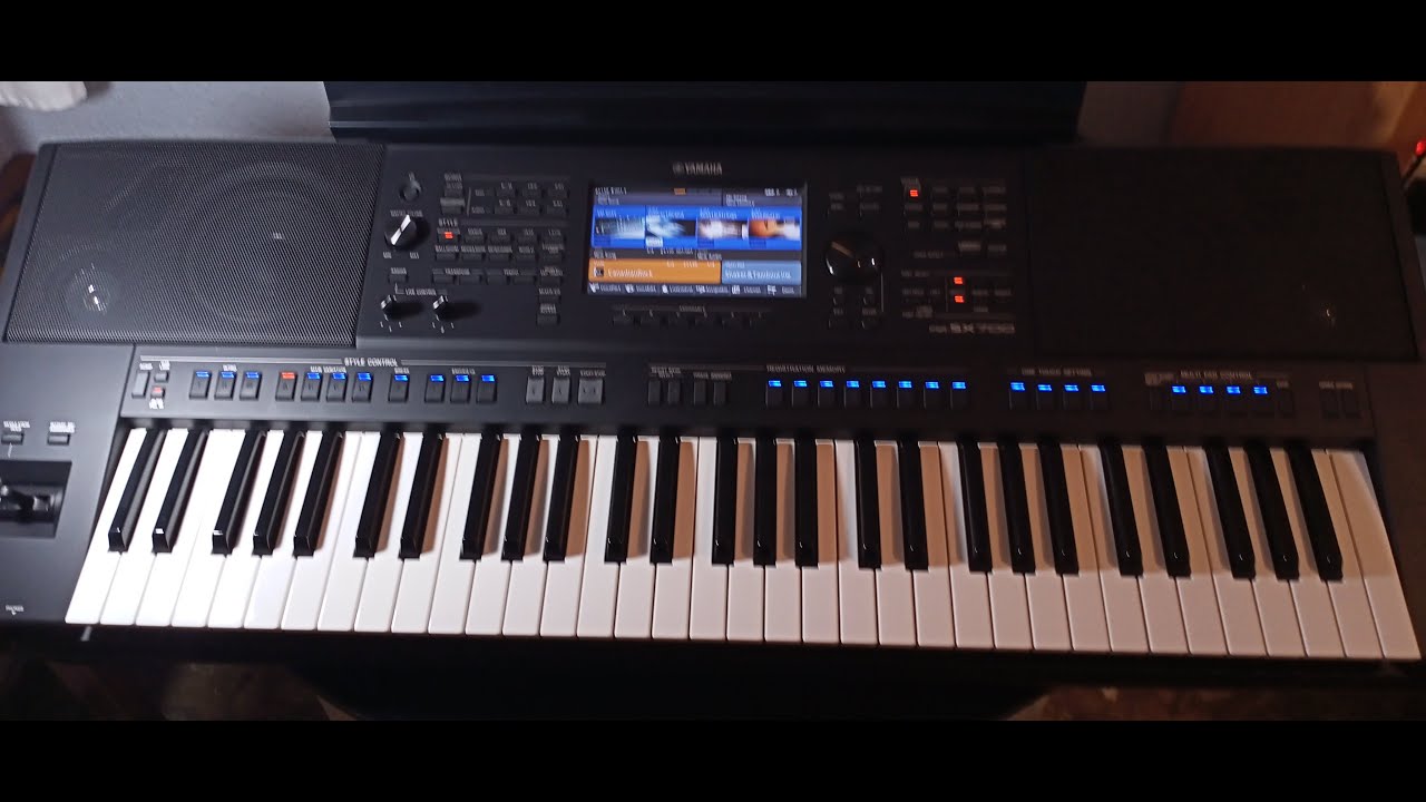Tutorial-1- Yamaha psr sx 700 - - YouTube