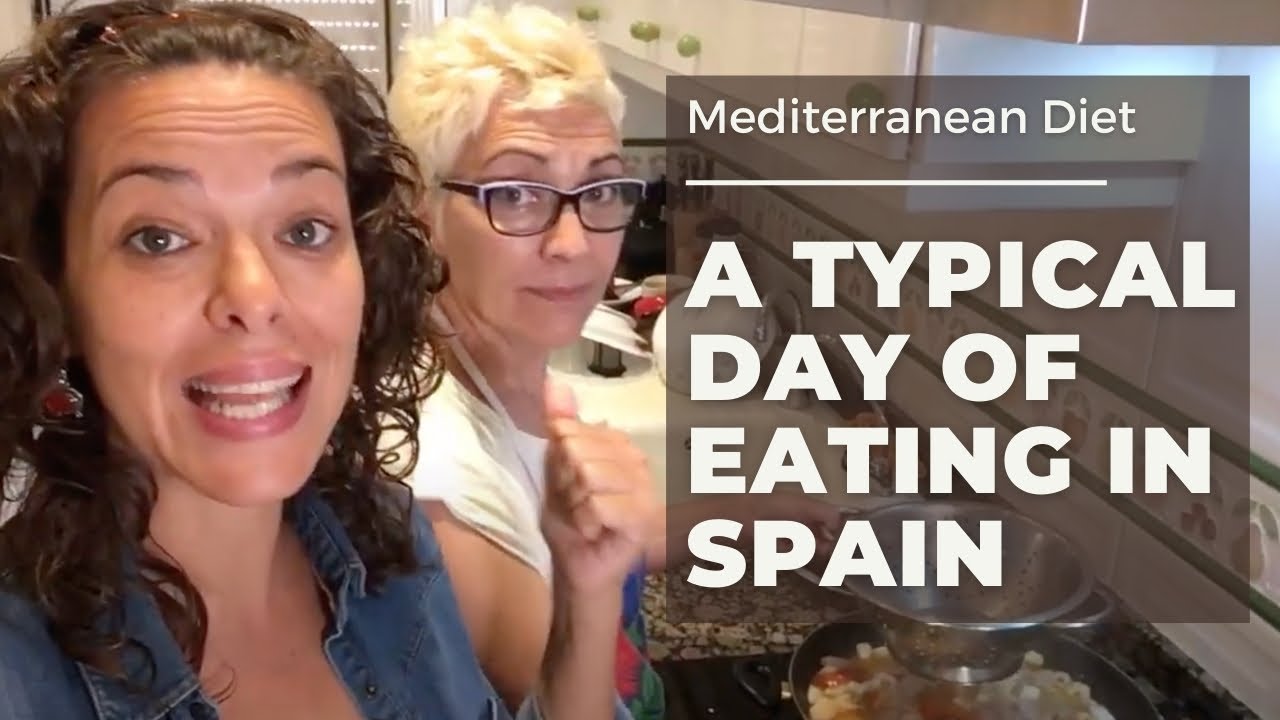 A typical day of eating in Spain - YouTube