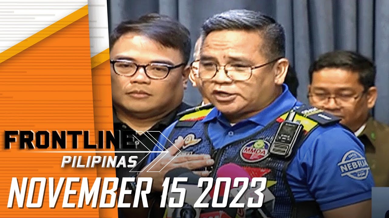 FRONTLINE PILIPINAS LIVESTREAM | November 15, 2023 - YouTube