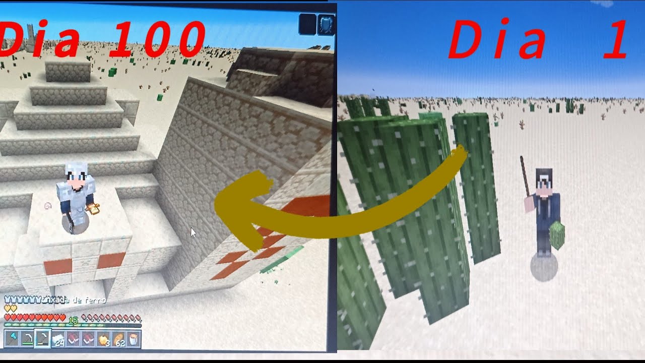 Sobrevivendo eu desejo deixa o like #minecraft #video #viralvideo - YouTube