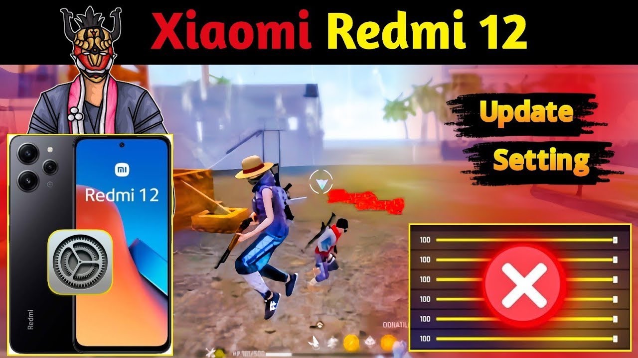 Xiaomi Redmi 12 Free Fire Sensitivity+Dpi+Headshot Setting - YouTube