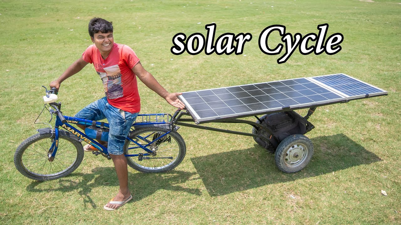 Solar Electric Cycle Unlimited Range - YouTube