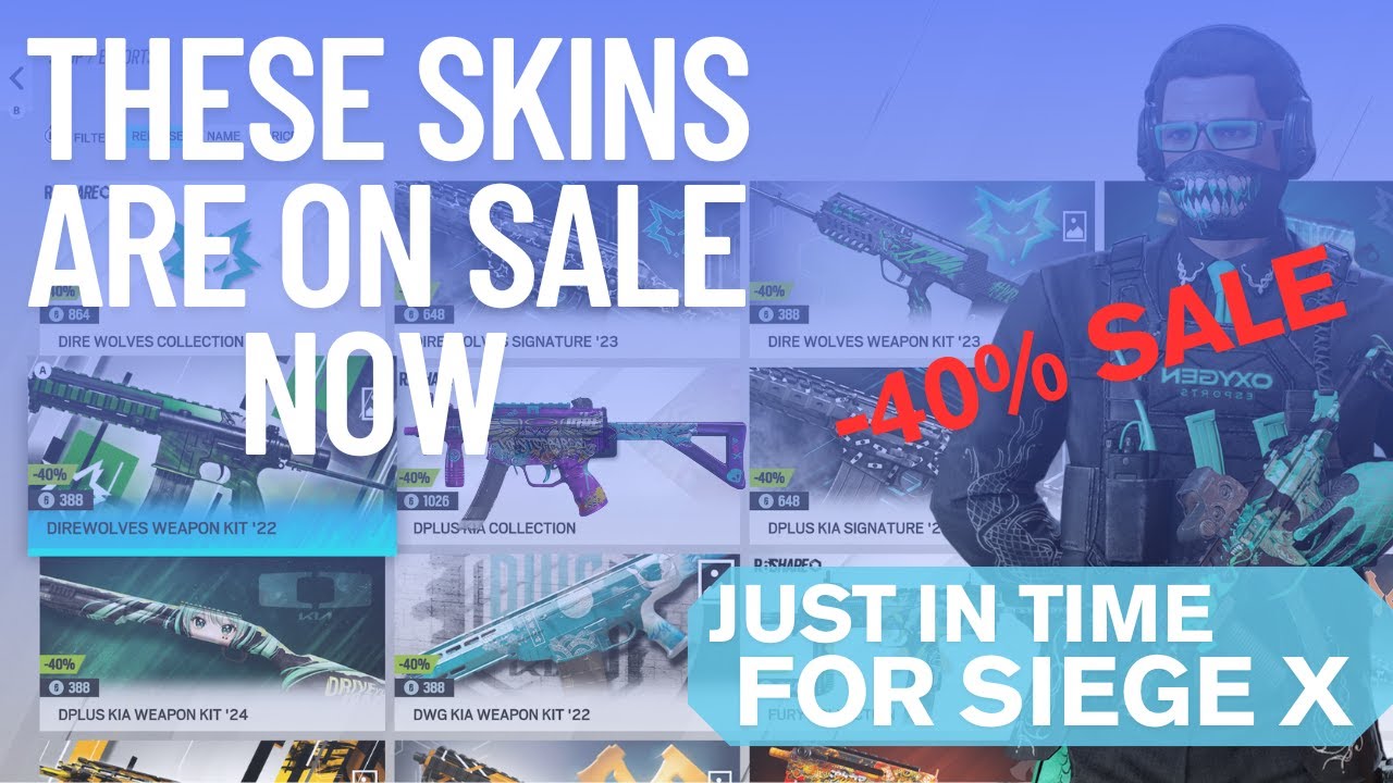 R6 SIEGE ESPORTS SKIN BUNDLES FINAL SALE - YouTube