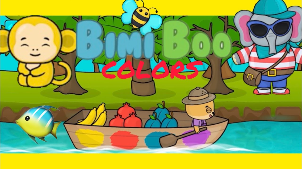 Aprende los colores con Bimi Boo y sus amigos| Learn colors with Bimi ...