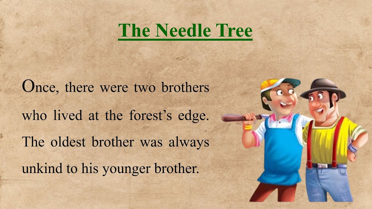 Learn English Through Stories | The Needle Tree | Level Beginner - YouTube