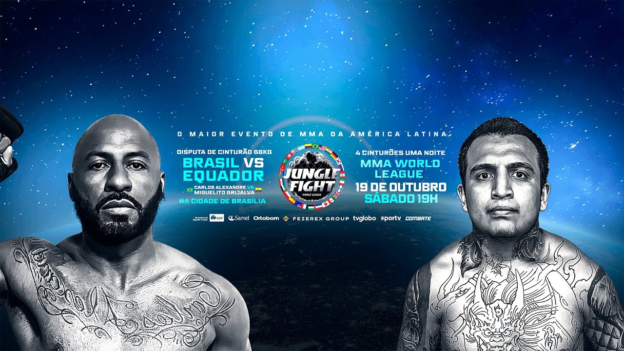 MELHORES ENCARADAS JUNGLE FIGHT WORLD LEAGUE 131 - YouTube