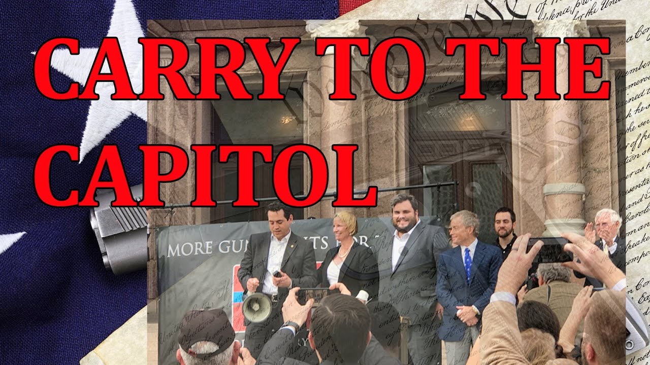 Rep. Jonathan Stickland, speaks at the OCT Carry to the Capitol Rally ...