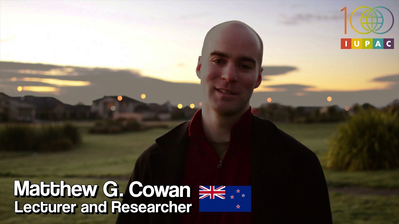 Younger Chemist Spotlight: Matthew G Cowan - YouTube