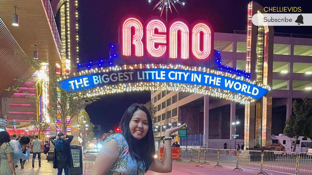 RENO VLOG - First time in Reno Nevada - Casino | Chellievids - YouTube