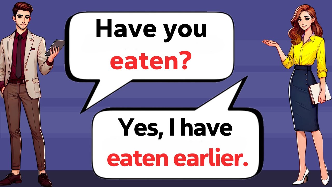 English Speaking Practice for Beginners | Present Perfect Tense ...