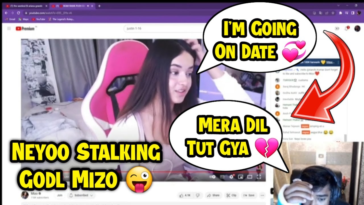 Neyoo Stalking GodL Mizo And Mizo Broke Neyoo's Heart By This 💔😳 - YouTube