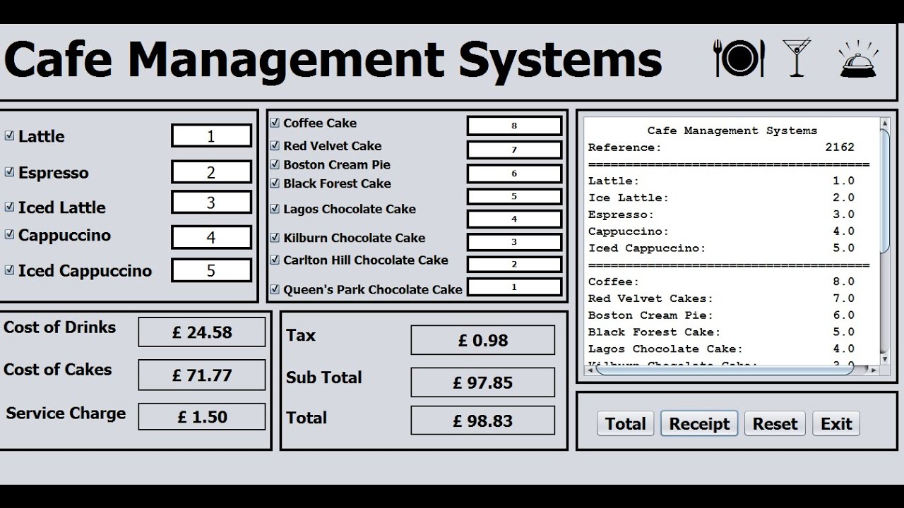 How To Create Cafe Management Systems In Java Netbeans Tutorial 2