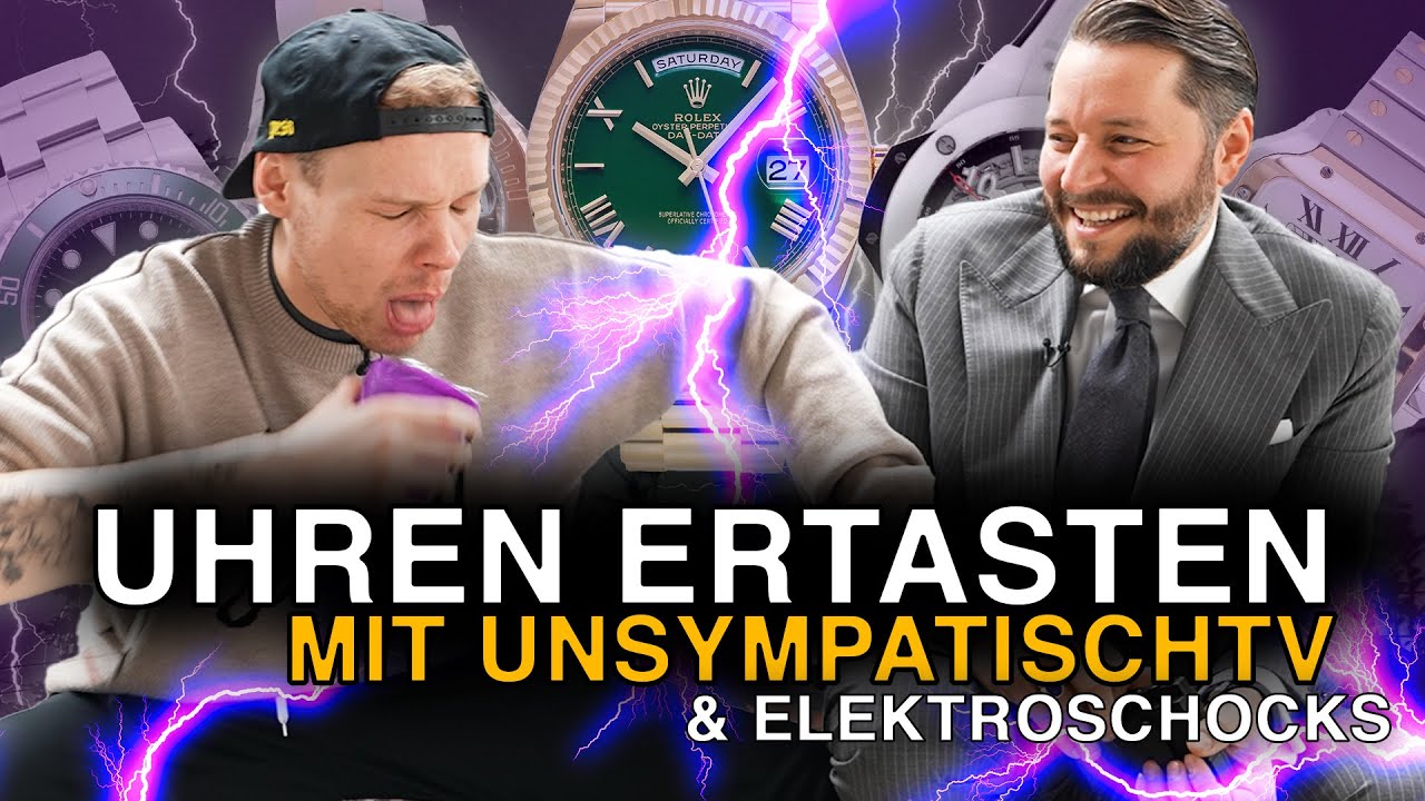 TOUCH WATCHES WITH UNSYMPATISCHTV & ELECTRIC SHOCKS😱⚡️ - YouTube